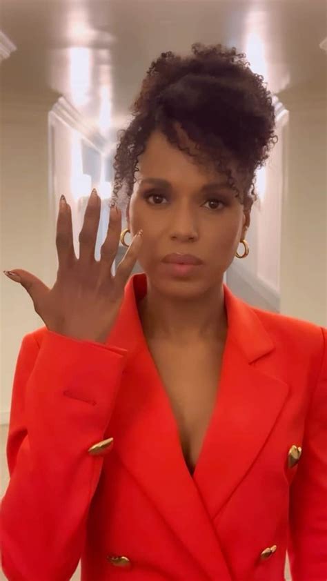 ケリー・ワシントンさんのインスタグラム動画 ケリー・ワシントンinstagram 「when Your Glamteam Is