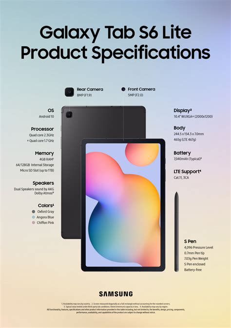 create learn and relax with the galaxy tab s6 lite no matter where