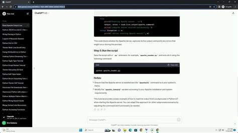 how to read live output from subprocess python 2 7 and apache youtube