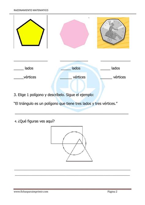 PolÍgonos Figuras GeomÉtricas Online Exercise For Live Worksheets