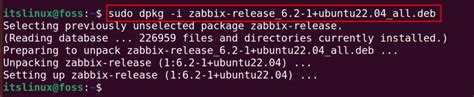 How To Install Zabbix On Ubuntu 22 04 Its Linux Foss