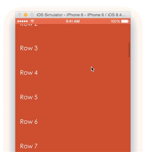 ios hide navigationbar when scrolling tableview in