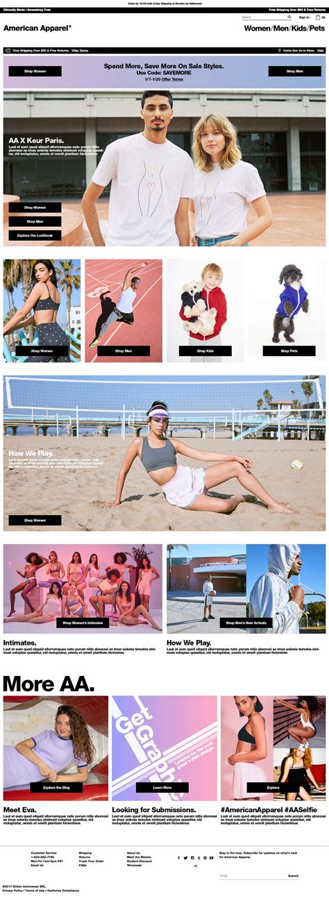 American Apparel Meet The Models