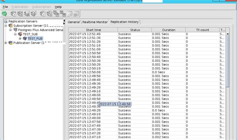 how to replicate tables in postgres using edb replication server