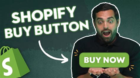 how to setup the shopify buy now button and use cases youtube