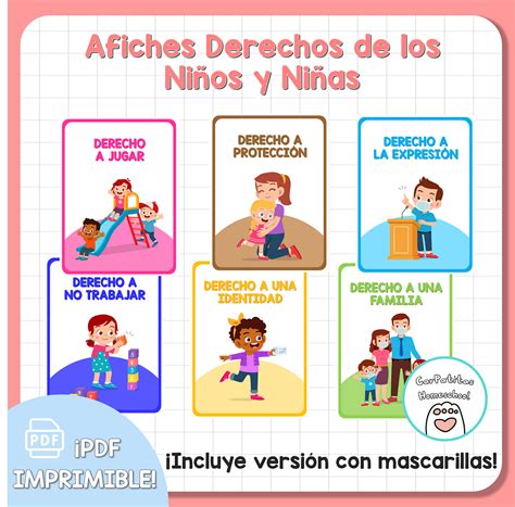 Afiches Derechos Del Niño
