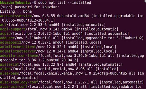 How To List Installed Packages On Ubuntu 22 04 Vitux