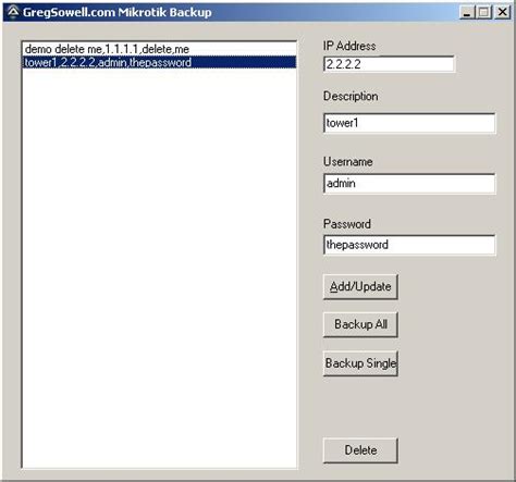 automated mikrotik backups from windows securely greg sowell saves