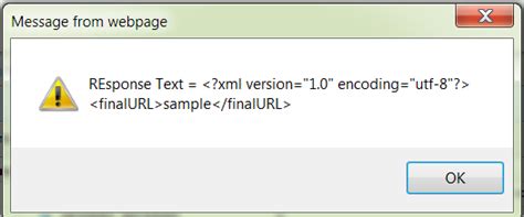 javascript response xml is null although responsetext is valid webservice stack overflow