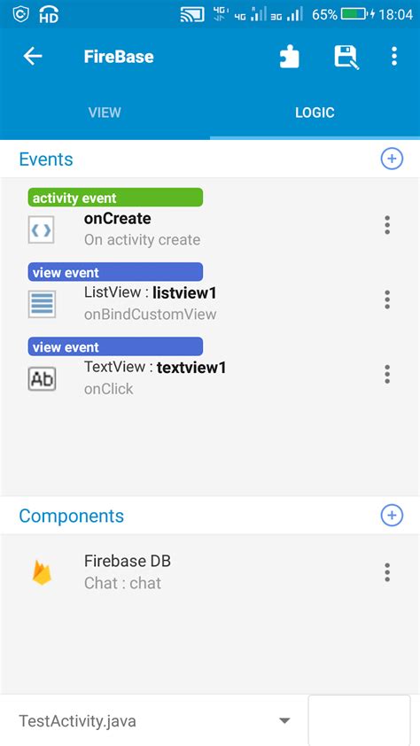 how to load limited items from firebase into listview