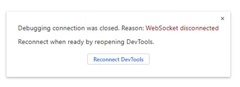 unable to debug blazor webassembly websocket disconnected · issue