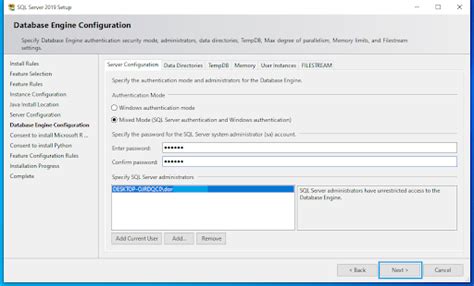 how to install microsoft sql server 2019 and sql server management
