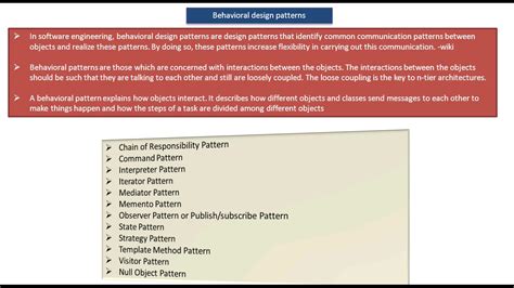 java ee behavioral design patterns