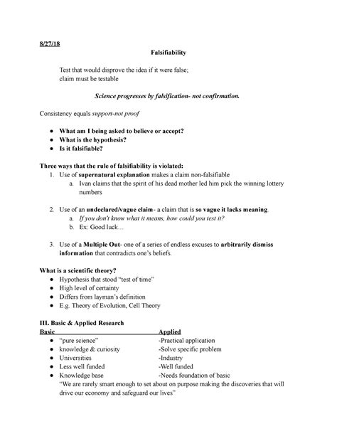 chapter 1 8 27 falsifiability test that would disprove the idea if