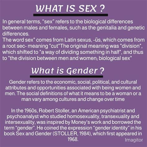 Societyopedia Lec 26 What Is Sex And Gender Sex Vs