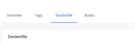 dockerhub how to add dockerfile to stack