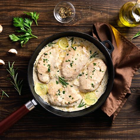 Recette De Poulet Crème Fraiche Et Ail Marie Claire