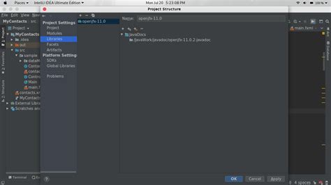 javafx javadocs ides support intellij platform jetbrains