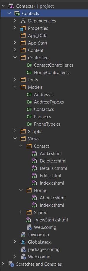 migrate to asp core mvc from asp framework mvc