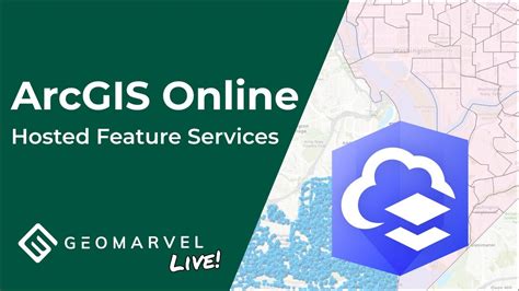 arcgis online hosted feature service youtube