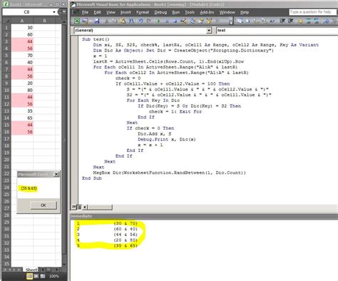 vba choose random number from an excel range stack overflow