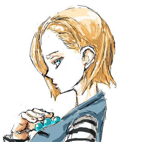 Safebooru 1girl Android Android 18 Blonde Hair Blue Eyes Dragon Ball