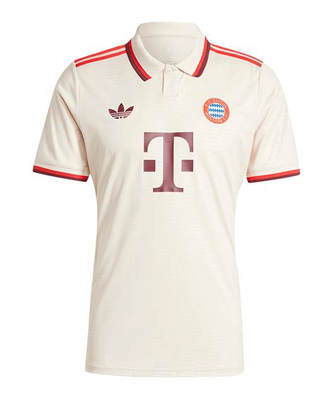 Adidas Originals Fc Bayern München Trikot 3rd Beige Fan Shop Fan