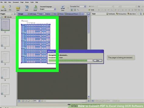 how to convert pdf to excel using ocr software 7 steps