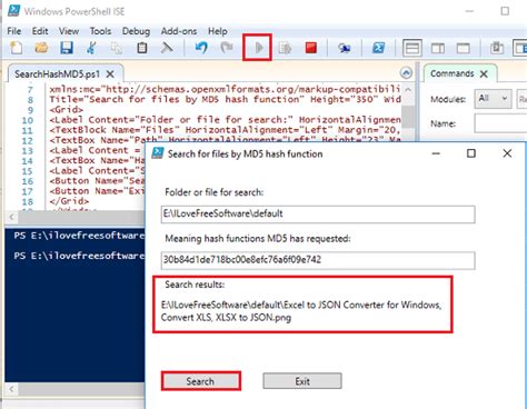 how to find files by hash in windows