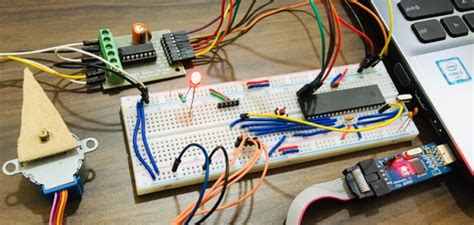 Electric Spinning Wheel Using Atmega Microcontroller Atmega Avr 43218