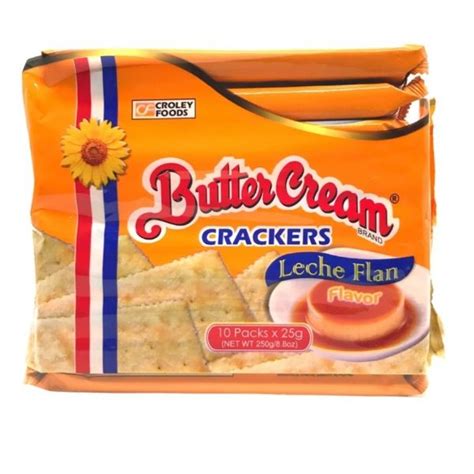 Butter Cream Crackers Leche Flan Croley 250g Clt Enterprise