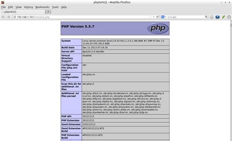 install lamp server apache mysql php on rhel centos scientific