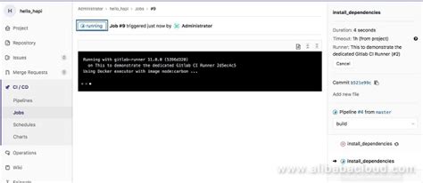 up and running with gitlab ci cd on alibaba cloud