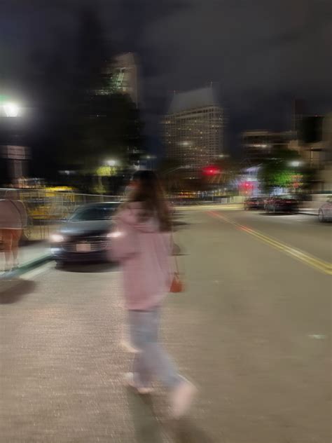 Blurry Aesthetic Night Pic Gambar Cara Menggambar Rambut Fotografi