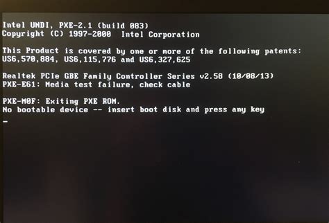 how to fix no bootable device hard drive error safemode computer