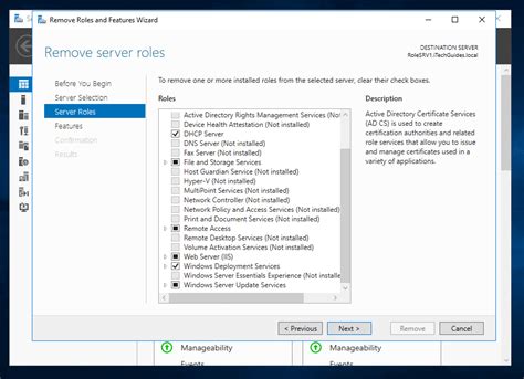 disable windows defender server 2016