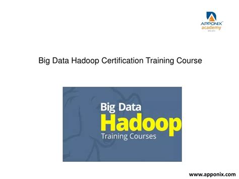 ppt big data hadoop certification training course powerpoint