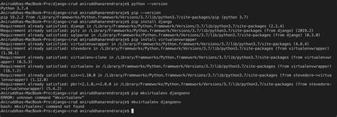 python how to create virtual environment in django stack overflow