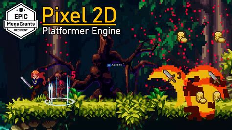 pixel 2d 2d platformer engine uassets ru всё для unity и unreal