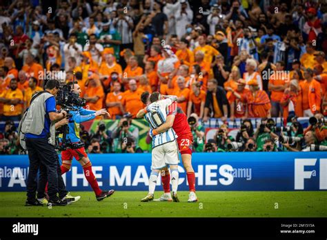 Doha Qatar 9th Dec 2022 Lionel Messi Arg Torwart Emiliano
