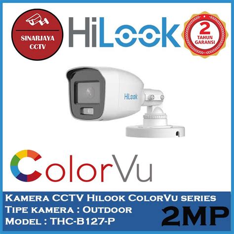 Jual Kamera Cctv Colorvu Hilook 2mp 1080p Outdor Thc B127 P Indor Thc