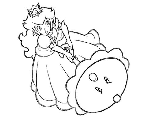 Hermosa Princesa Peach Para Colorear Imprimir E Dibujar – Dibujos