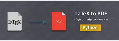 convert latex to pdf in python online tex to pdf