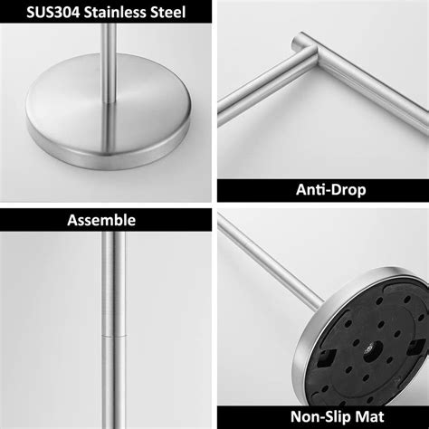 Bathroom Freestanding Toilet Paper Holder Tissue Roll Holder On Sale