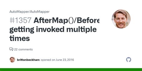 aftermap beforemap getting invoked multiple times · issue 1357