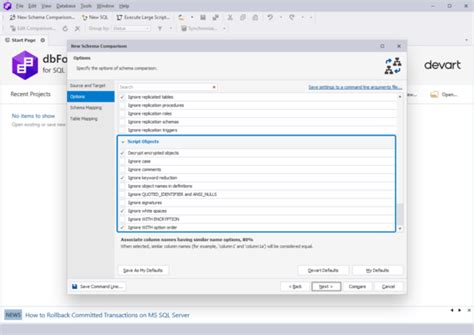t sql code comparsion