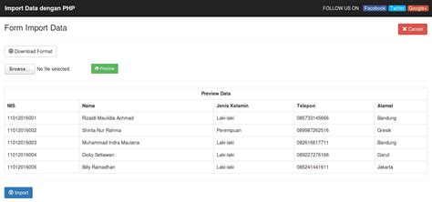 cara membuat import excel ke database dengan php dehaliyah hot sex