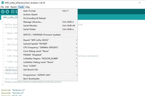 heltec esp32 lora series quick start — esp32 latest documentation