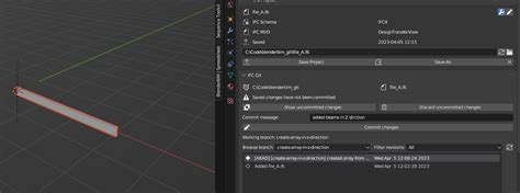 blenderbim experimental ifc git add on — osarch
