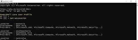 useful powershell azure connect cli options with az module version 1 0